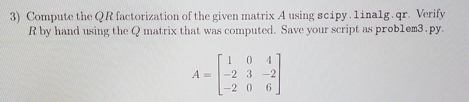 Solved please solve in python with code posted clearly, in | Chegg.com
