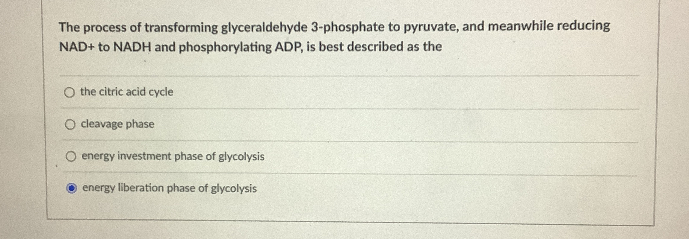 Solved The process of transforming glyceraldehyde | Chegg.com
