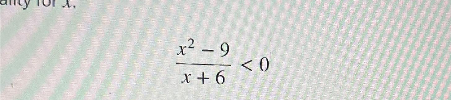 Solved x2-9x+6