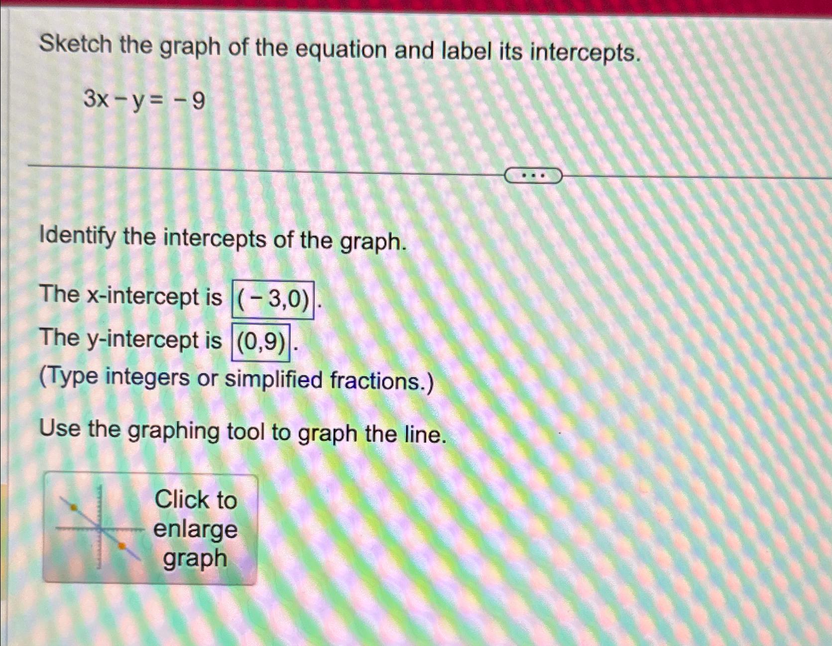 Solved Sketch the graph of the equation and label its | Chegg.com