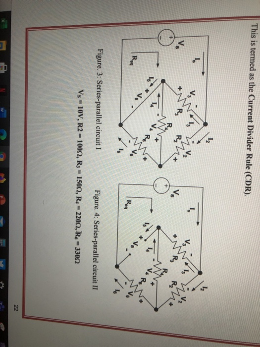 Solved This is termed as the Current Divider Rule (CDR). V2 | Chegg.com
