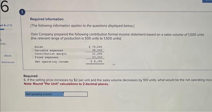 Solved Required information [The following information | Chegg.com