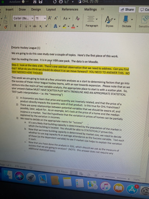 AutoSave OHL (1) (1) Insert Draw Design Layout | Chegg.com