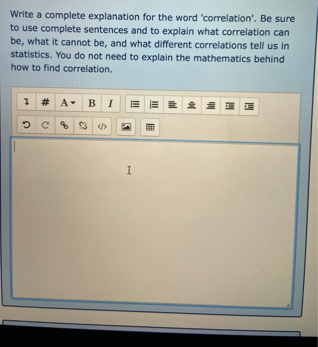 Solved Write a complete explanation for the word | Chegg.com