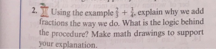 Solved 2. I Using the example { + X, explain why we add | Chegg.com