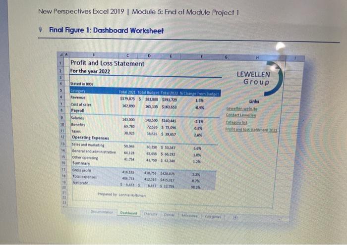 Lewellen Group GENERATE REPORTS FROM MULTIPLE | Chegg.com