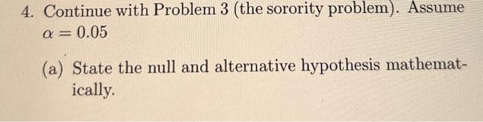 Solved number 4 please :( only need answers for number 4 the | Chegg.com