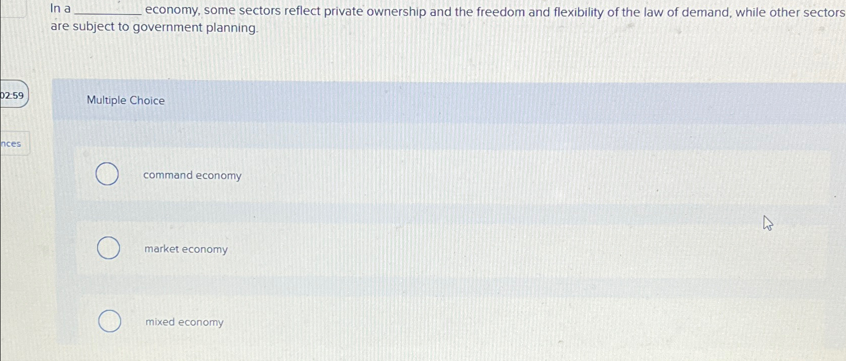 Solved In a - ﻿economy, some sectors reflect private | Chegg.com