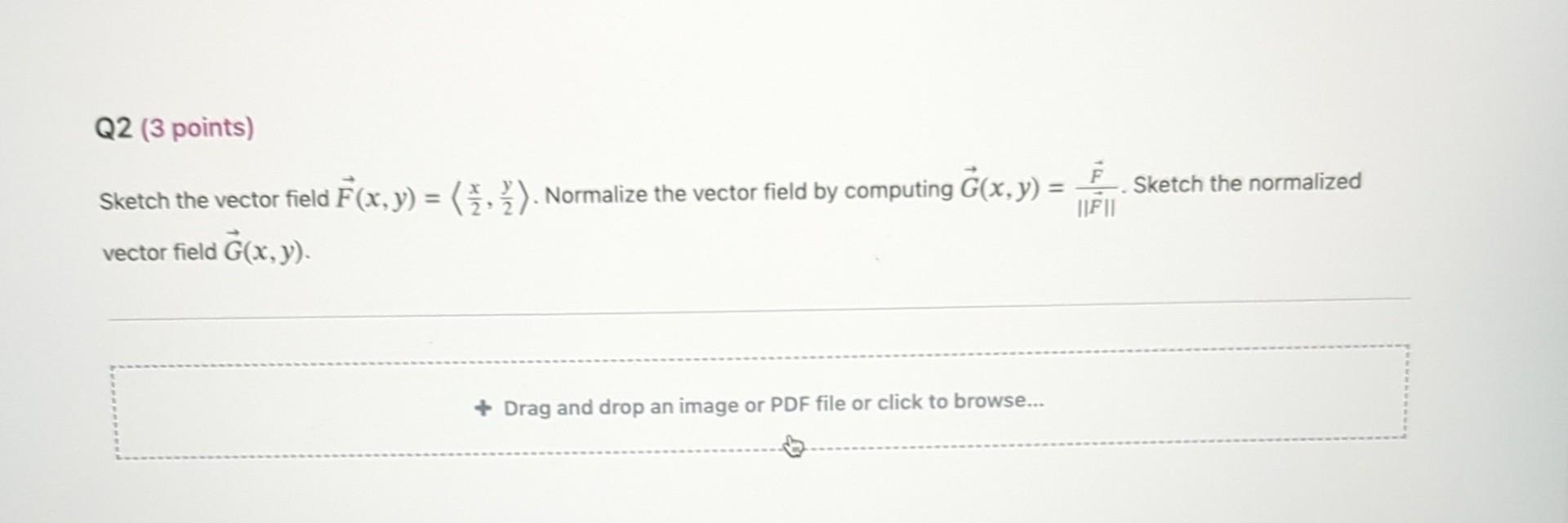 Solved vector field G(x,y). | Chegg.com