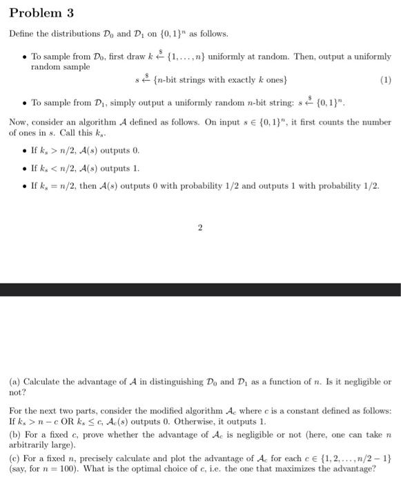 Solved this is for cryptography, im not sure if CS or math | Chegg.com