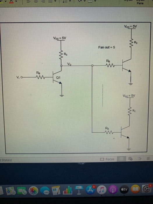 Solved BJT Logic Gates The RTL inverter shown, is used to | Chegg.com