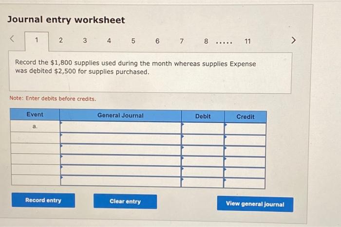 Solved Exercise 4-12 (Algo) Record transactions and | Chegg.com