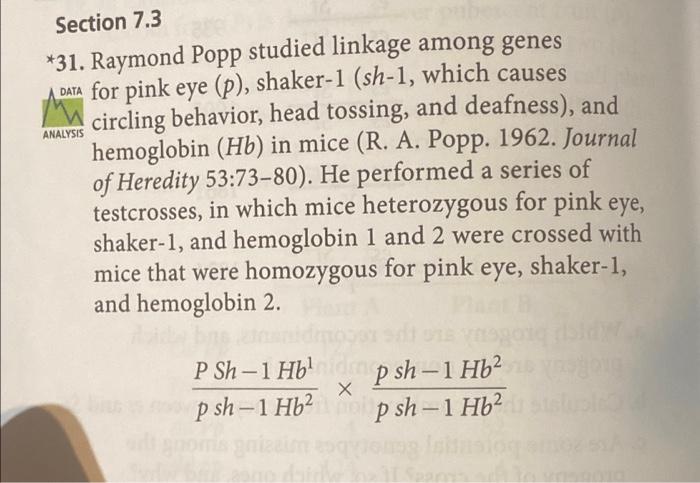 Solved ANALYSIS Section 7.3 *31. Raymond Popp studied | Chegg.com
