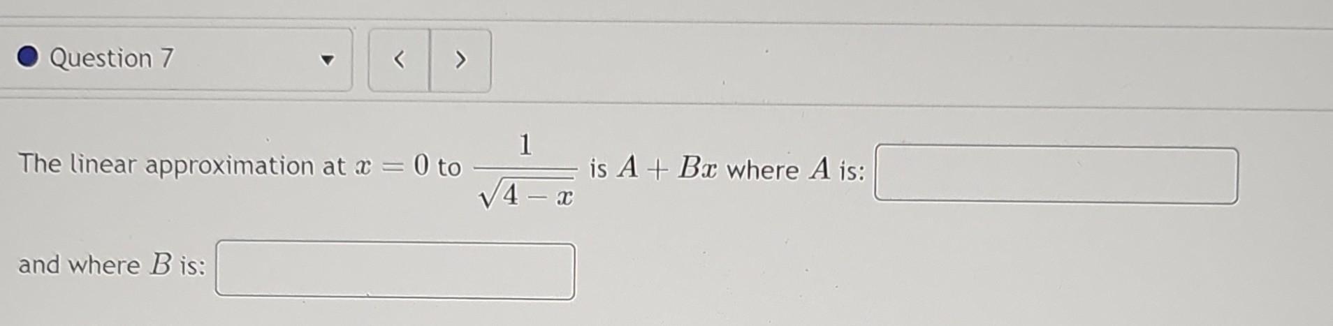 Solved Use linear approximation, i.e. the tangent line, to | Chegg.com