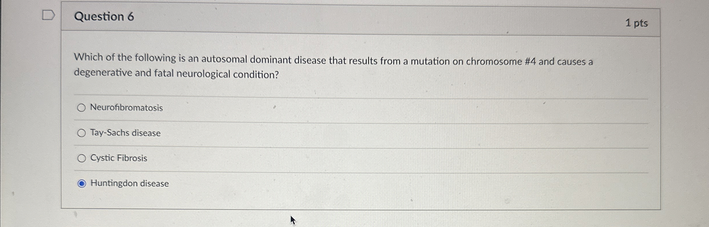 Solved Question 61 ﻿ptsWhich of the following is an | Chegg.com
