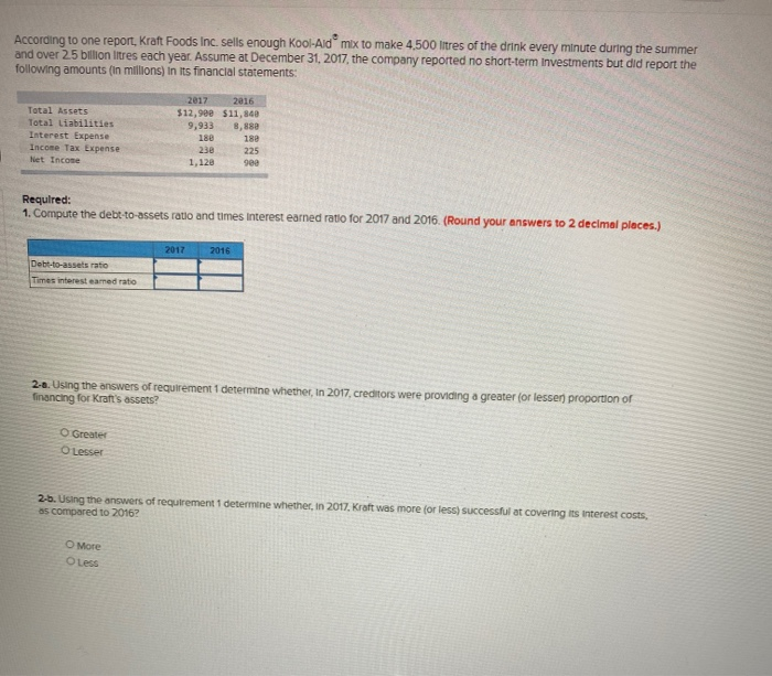 Solved According to one report, Kraft Foods Inc. sells | Chegg.com