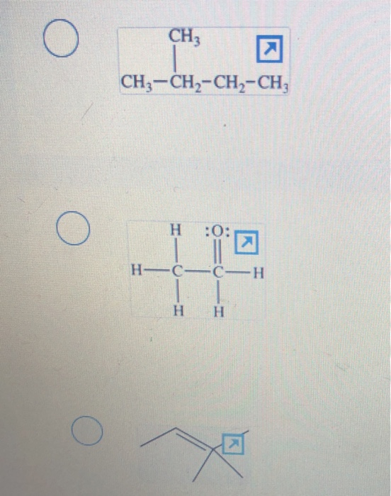 Solved three of the four structures below represent unstable | Chegg.com