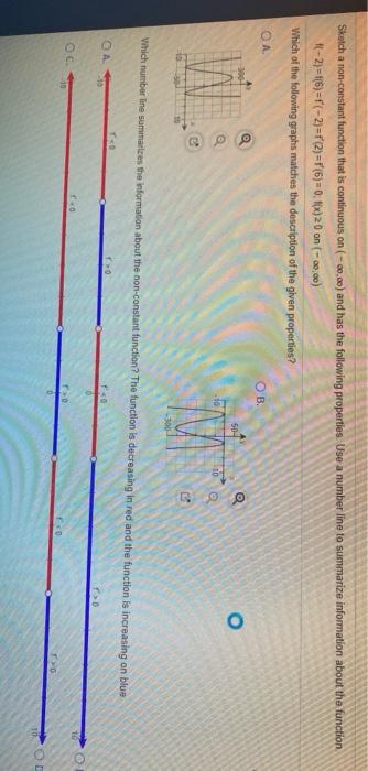 Solved . 6॥ n ਉ Sketch a non-constant function that is | Chegg.com