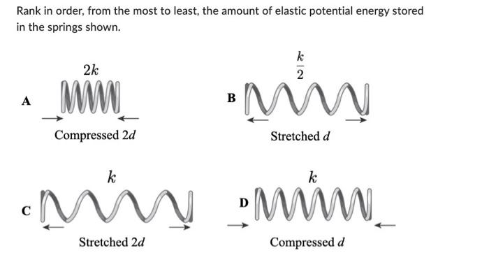 Solved Rank in order, from the most to least, the amount of | Chegg.com