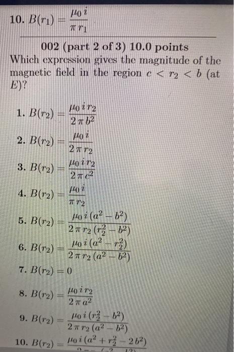 Solved 001 (part 1 of 3) 10.0 points The figure below shows | Chegg.com