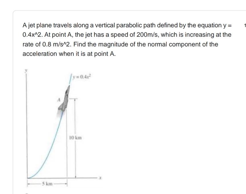 Solved Also Find Radius Of Curvature Normal Component Of