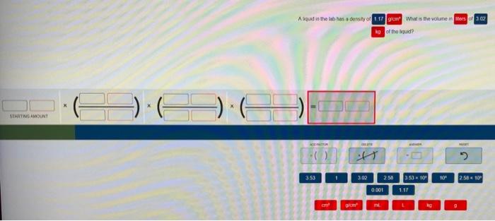 Solved Please use dimentional analysis (railroad method) so | Chegg.com