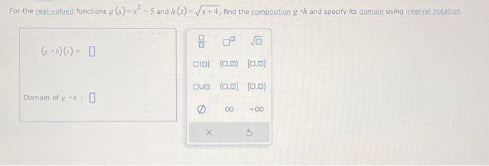 Solved Find The Equation Of The Quadratic Function G Whose