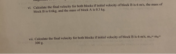 Solved 1. Before A B Two blocks are on a frictionless, level | Chegg.com