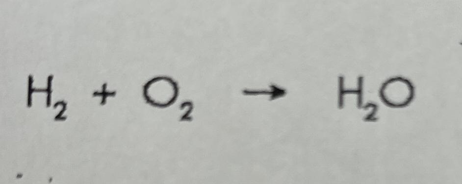 Solved Balance H2+O2→H2O | Chegg.com