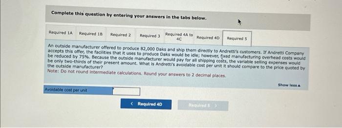 Solved Problem 13-19 (Algo) Relevant Cost Analysis in a | Chegg.com