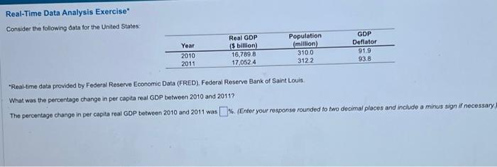 Solved Real-Time Data Analysis Exercise* Consider the | Chegg.com