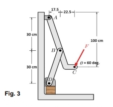 Solved The toggle clamp shown in Fig. 3 ﻿is used to quickly | Chegg.com