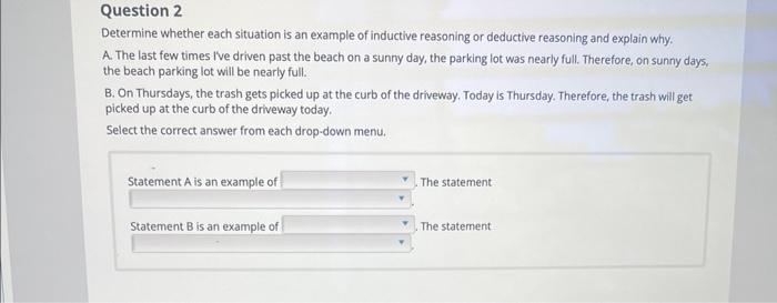 [Solved]: determine whether each solution is an example of i
