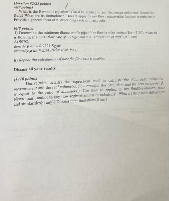 Solved Question \#2(25 points) a) (7 points) What is the | Chegg.com