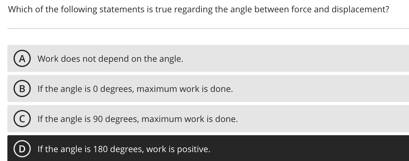 Solved Which of the following statements is true regarding | Chegg.com