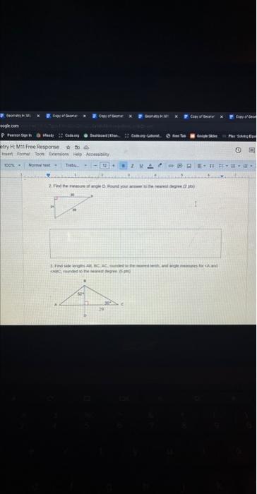 Solved Take pictures of each anower, and upload the picture | Chegg.com