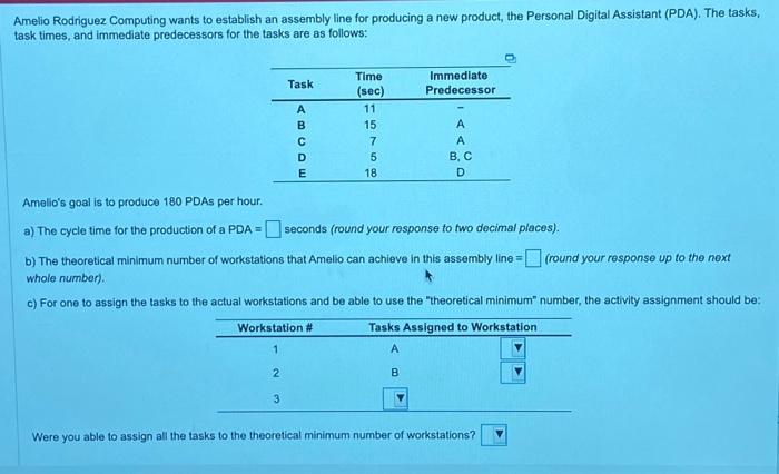 Solved Amelio Rodriguez Computing wants to establish an | Chegg.com