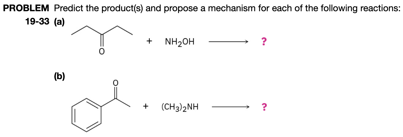 Solved PROBLEM Predict the product(s) ﻿and propose a | Chegg.com