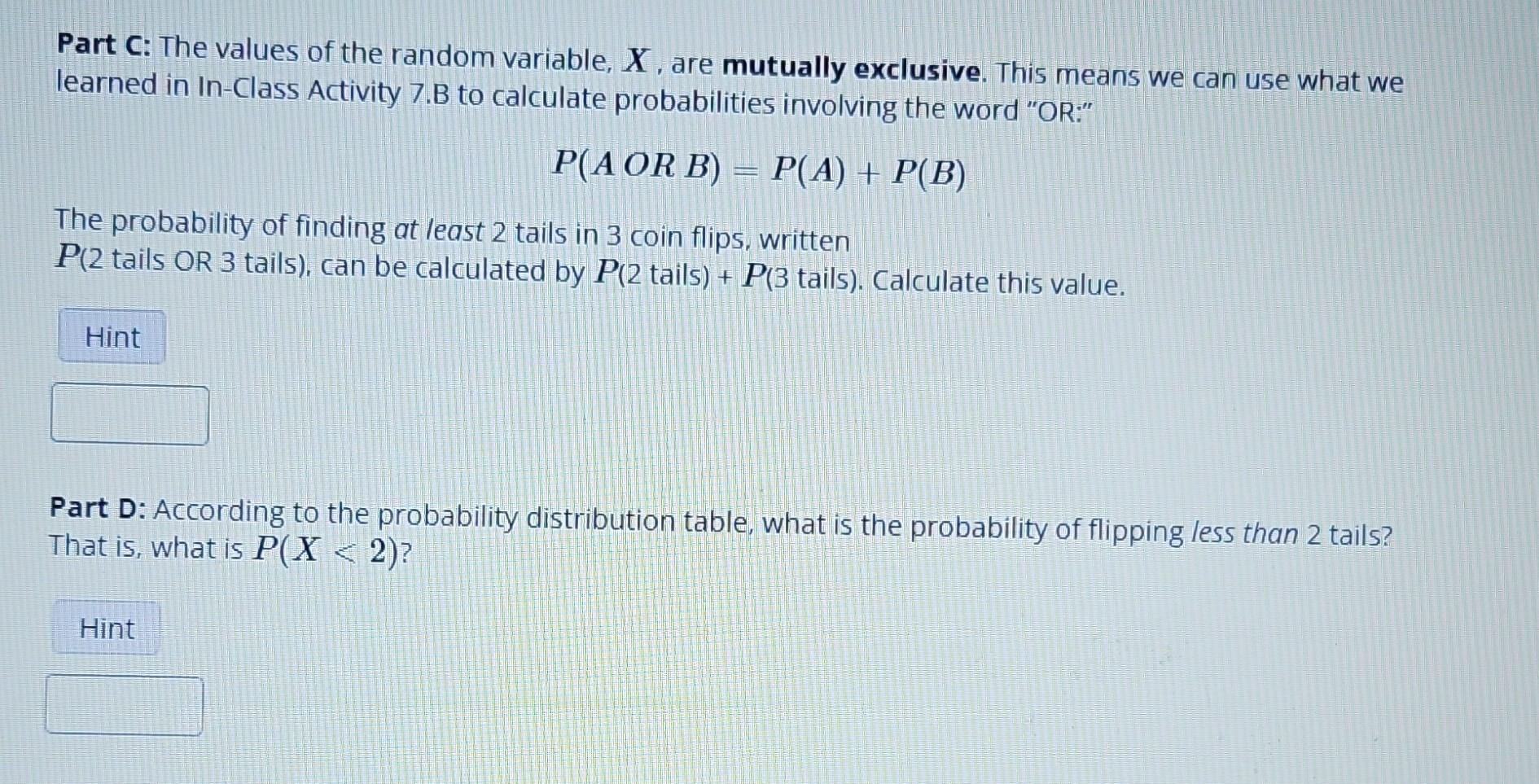Solved Discrete probability distributions can be represented | Chegg.com