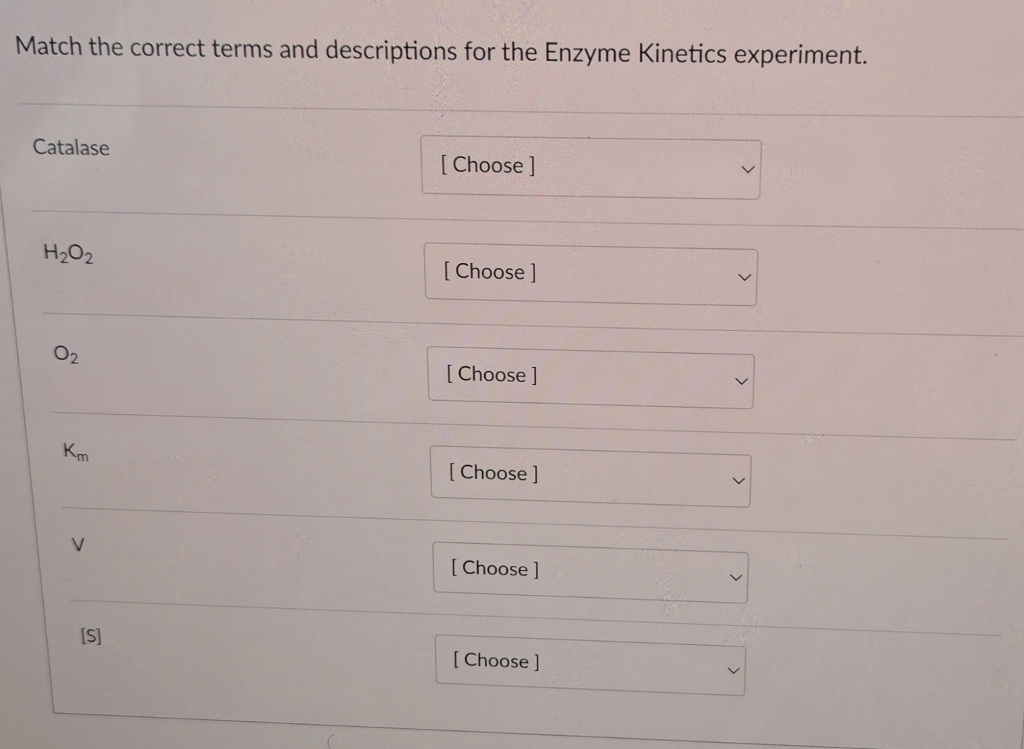 Solved Match the correct terms and descriptions for the | Chegg.com