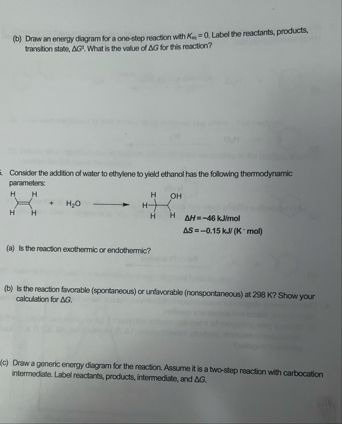 Label both the nucleophile and electrophile (on the | Chegg.com