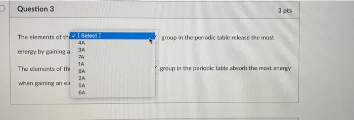 Solved Identify these elements based on their locations in | Chegg.com