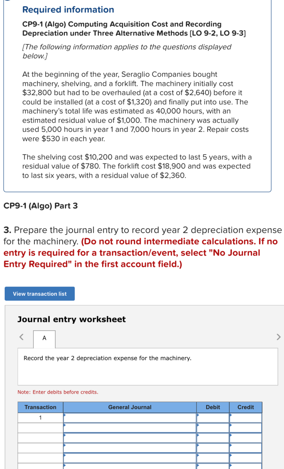 Solved Ch9 ﻿Q8 ﻿Please show all of the steps so i can learn | Chegg.com
