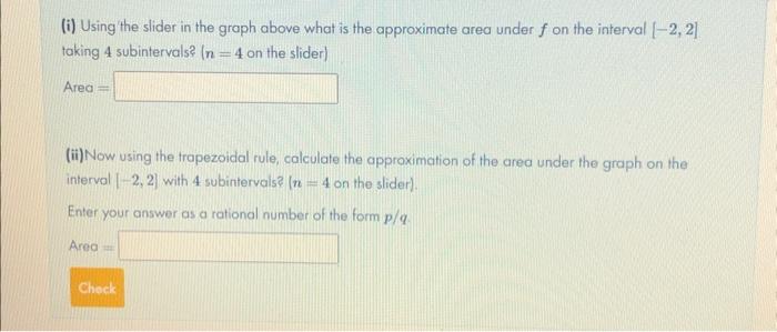 Solved The function f:R→R is defined by f(x)=4−x2 and is | Chegg.com