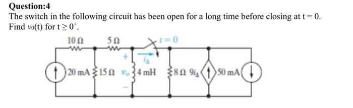 Solved Question:2 In the following circuits, find Leq and | Chegg.com