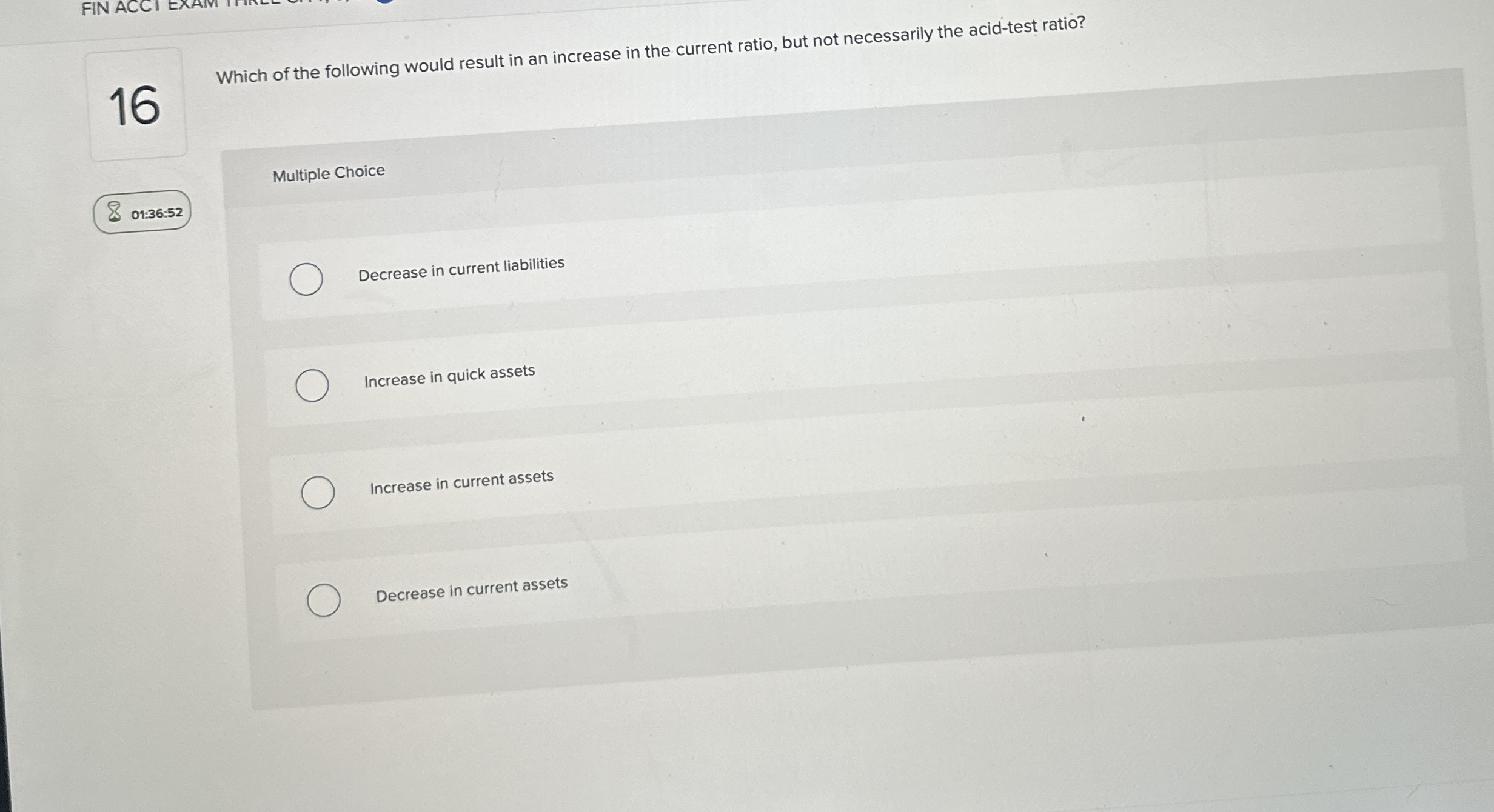 Solved Which of the following would result in an increase in | Chegg.com