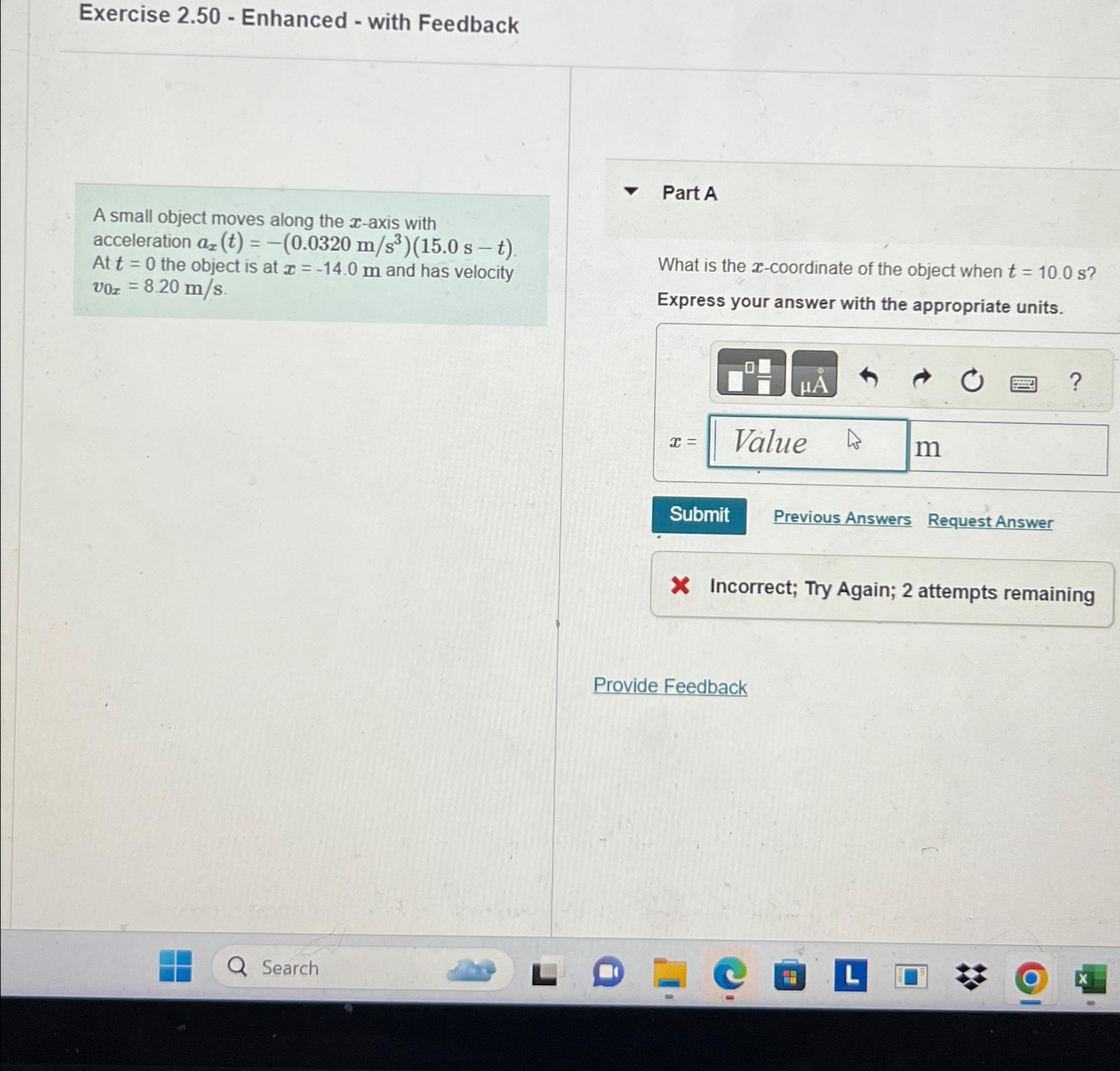 Solved Exercise 2.50 - ﻿Enhanced - ﻿with FeedbackA small | Chegg.com