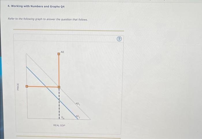 Solved 4. Working with Numbers and Graphs 04 Refer to the | Chegg.com