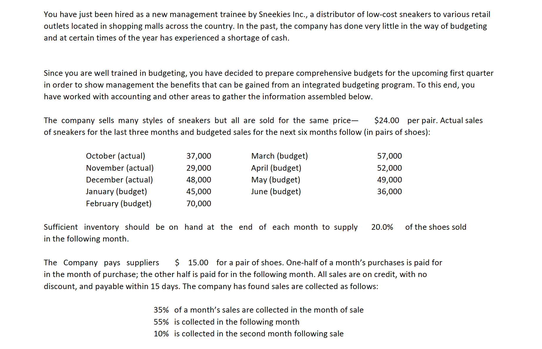 Solved Answers must be placed into an Excel spreadsheet. | Chegg.com