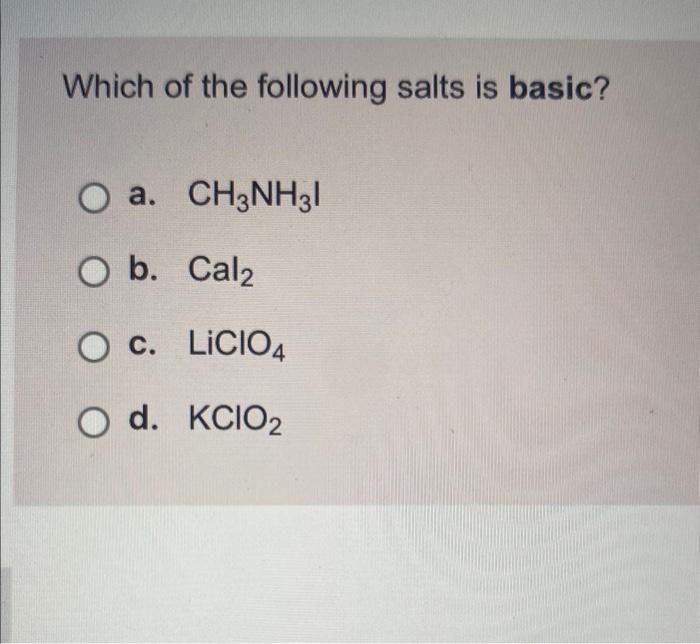 Solved Which of the following is the strongest acid? a. H2Se | Chegg.com